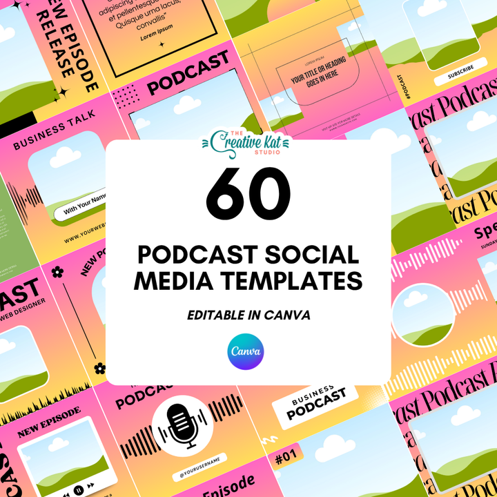 Social Media Templates – The Creative Kat Studio